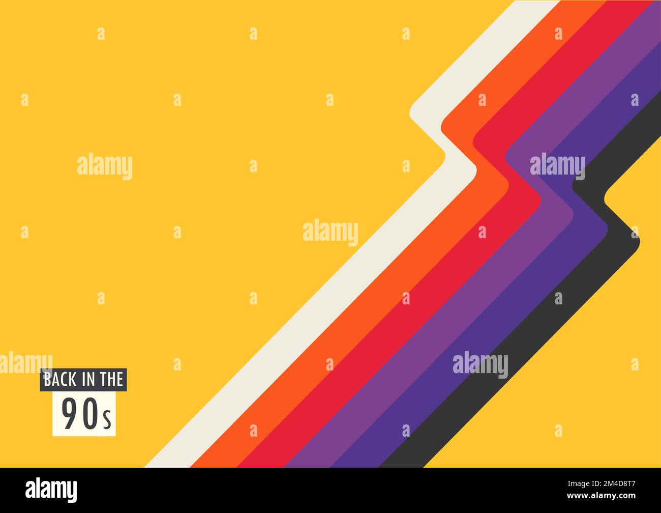 Abstract retro background back in the 90s Stock Vector Image & Art - Alamy