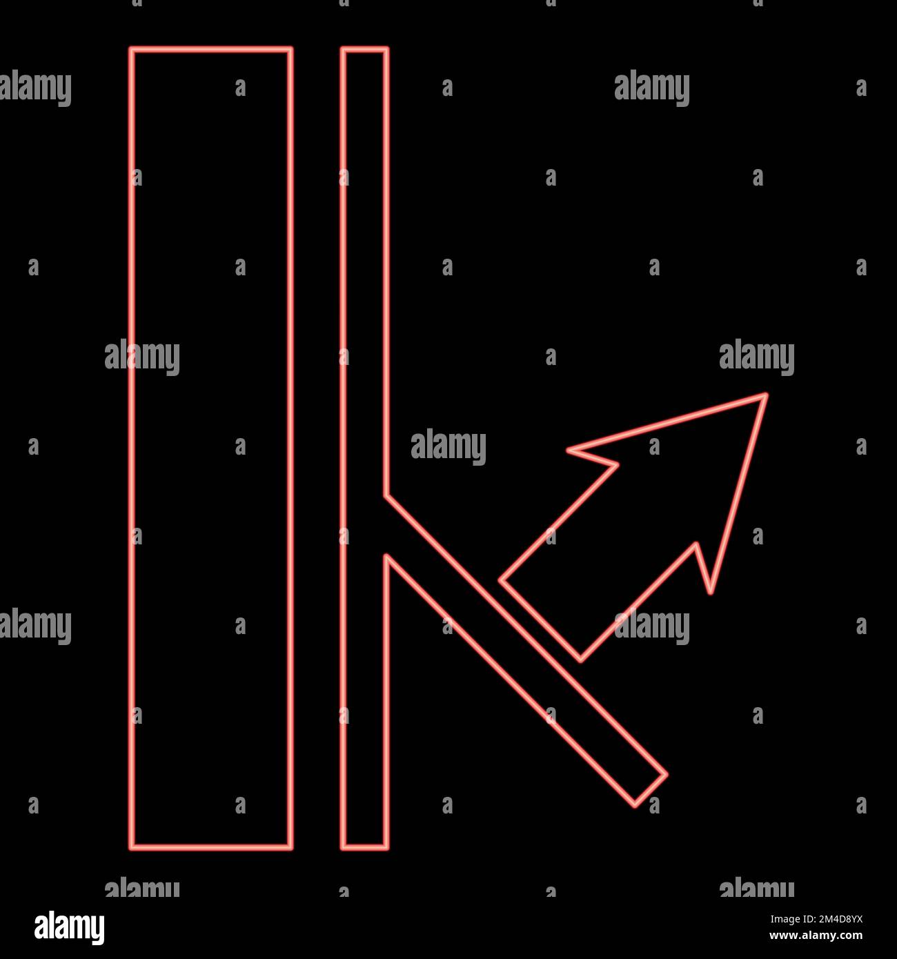 Neon removed moistened Designation on the wallpaper symbol icon black ...