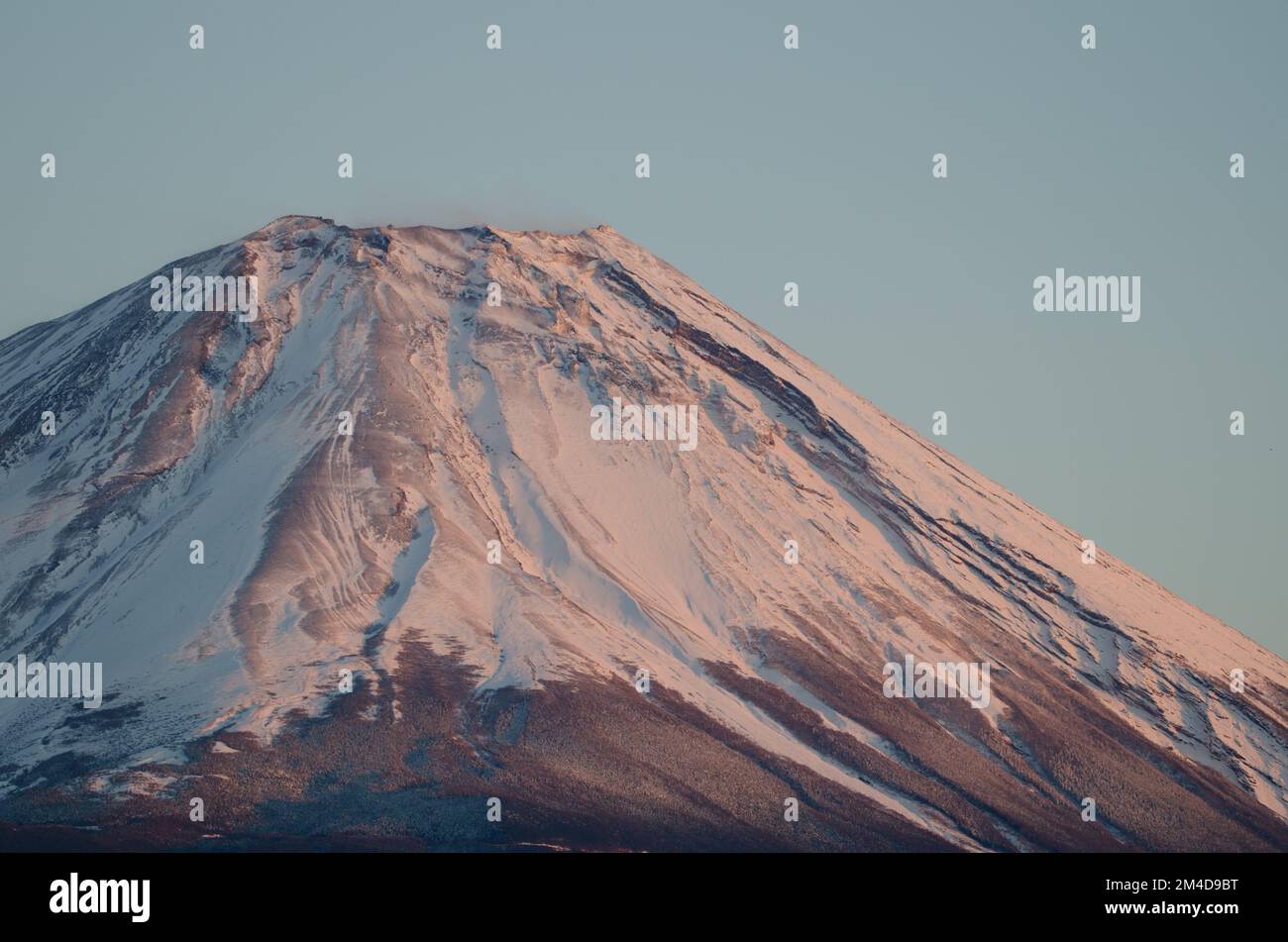 Mount Fuji at sunset. Fuji-Hakone-Izu National Park. Honshu. Japan ...