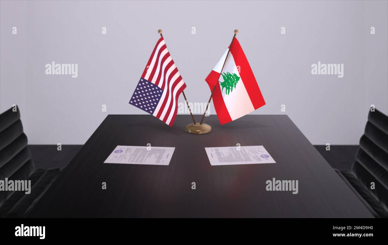 Lebanon united states flag hi-res stock photography and images - Alamy