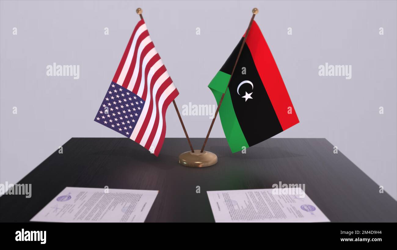 Libya united states flag hi-res stock photography and images - Alamy