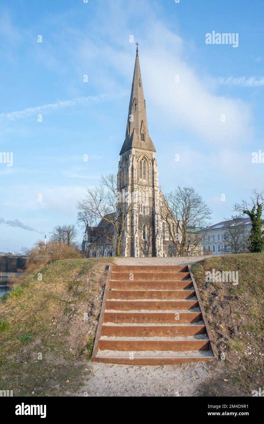 the St Alban's church in Copenhagen Stock Photo - Alamy