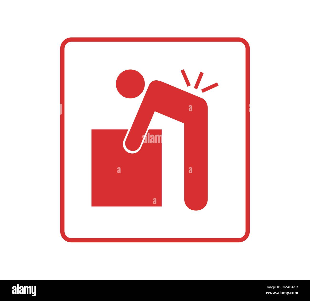Heavy lift pictogram Stock Vector Images - Alamy