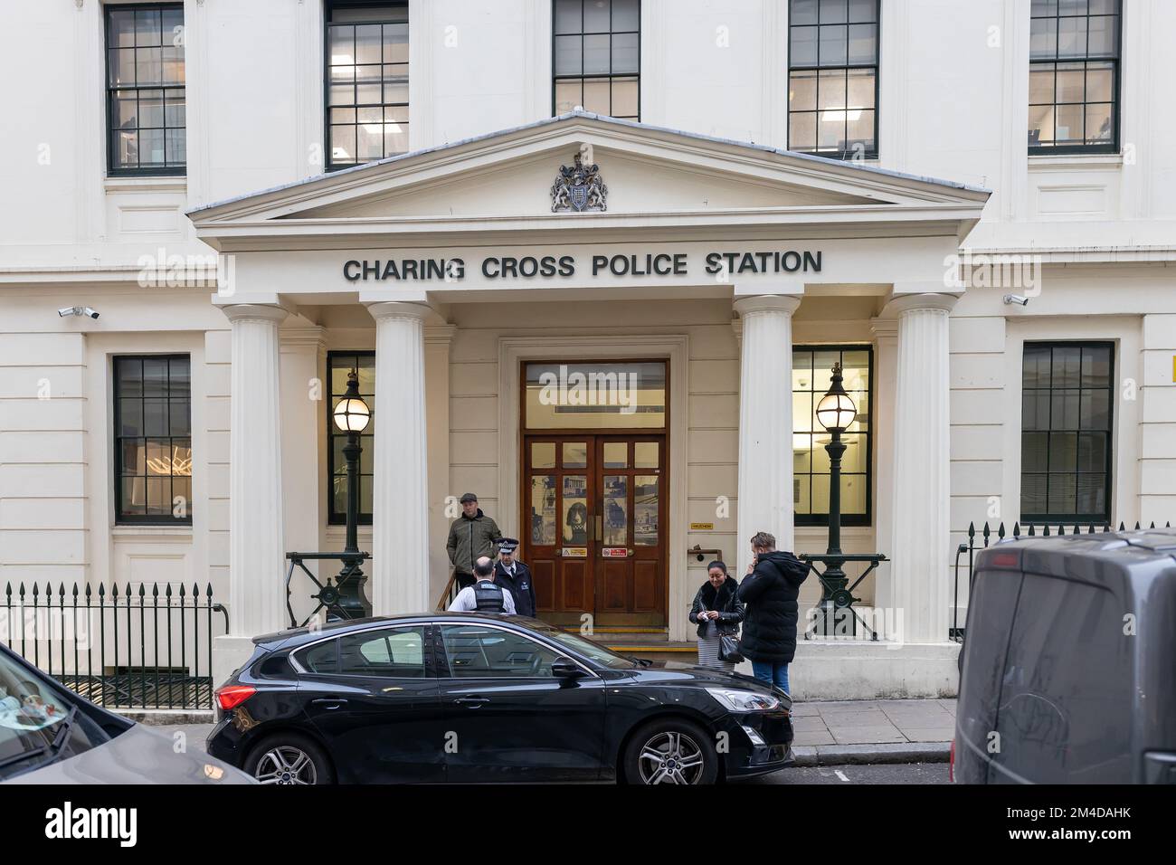 London, England - 17 December 2022,: Entrance to the Metropolitan ...