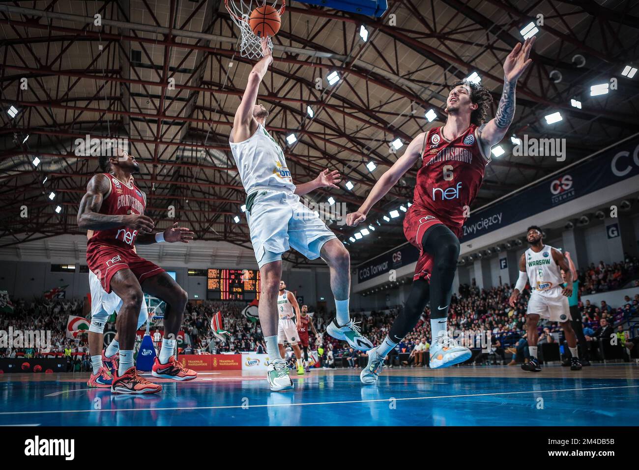 December 20, 2022, Warszawa: 20.12.2022 Warszawa..Koszykowka..Liga ...