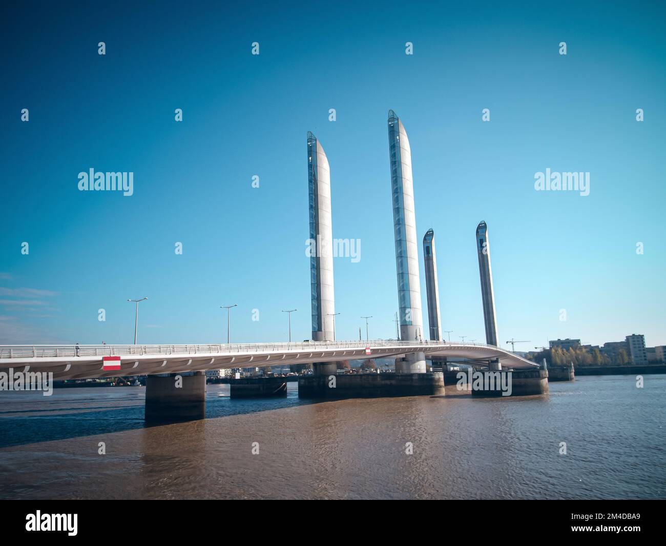 The Pont Jacques Chaban Delmas in Bordeaux Stock Photo - Alamy