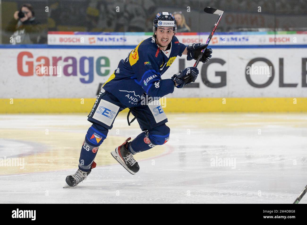 20.12.2022, Ambri, Gottardo Arena, NL: HC Ambri-Piotta - EV Zug, #10 ...