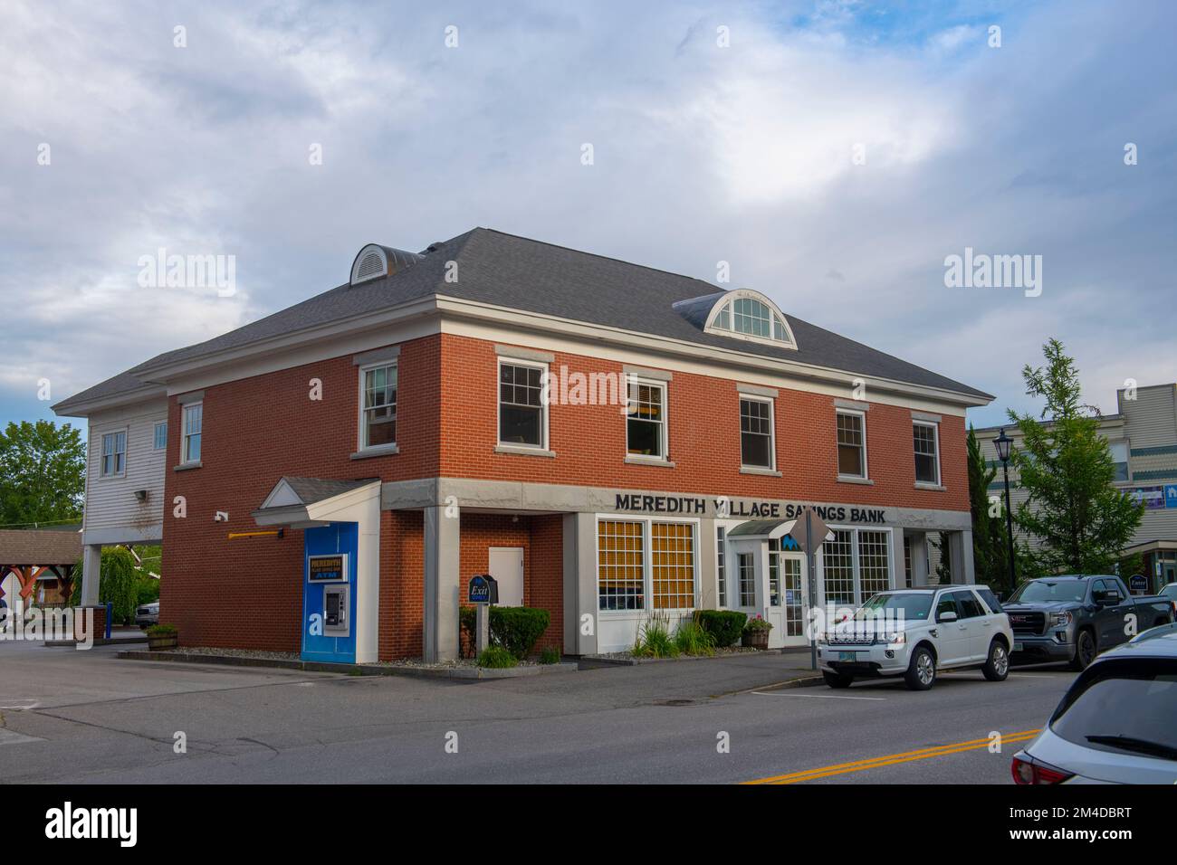 Meredith Village Savings Bank in a historic building at 131 Main Street ...