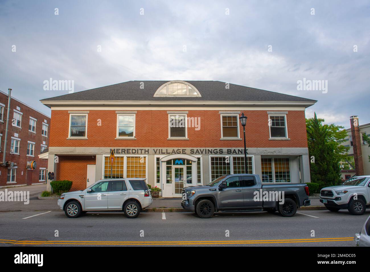 Meredith Village Savings Bank in a historic building at 131 Main Street ...