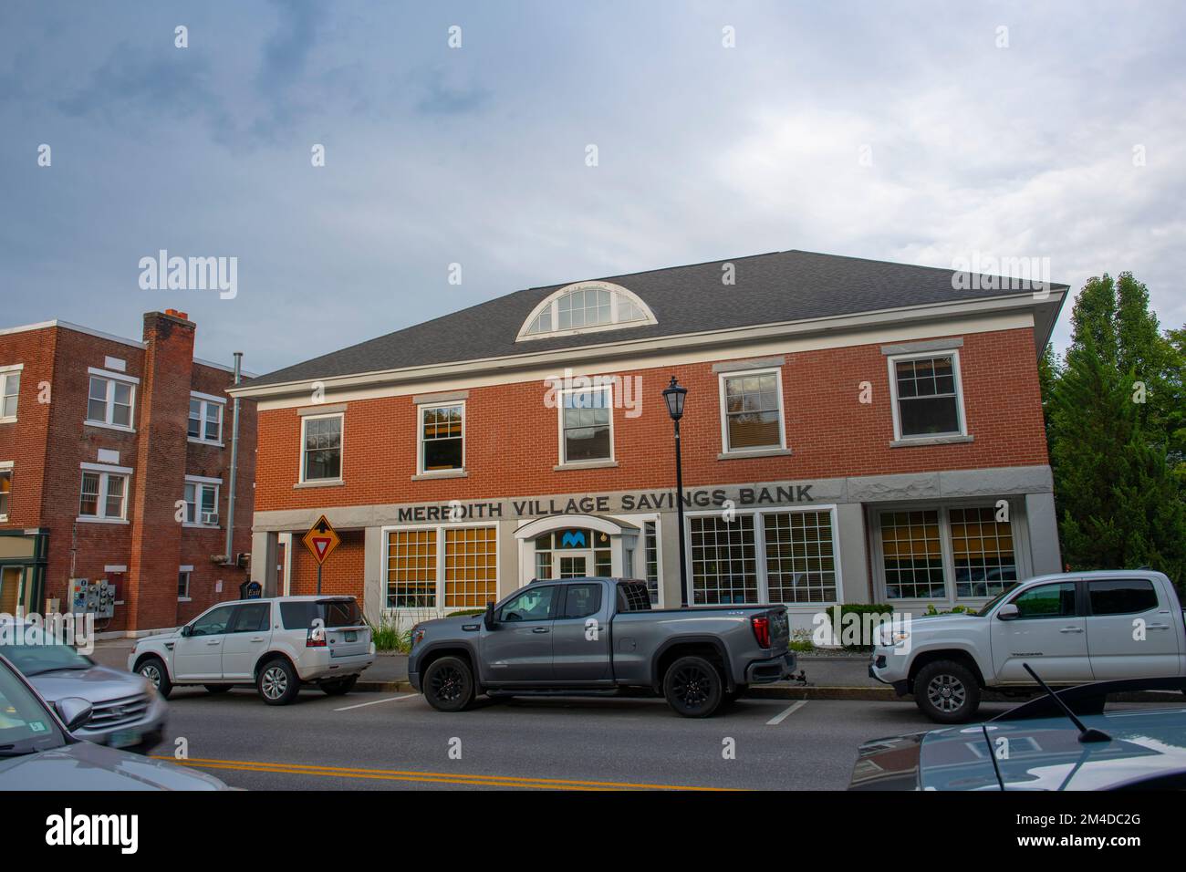 Meredith Village Savings Bank in a historic building at 131 Main Street ...