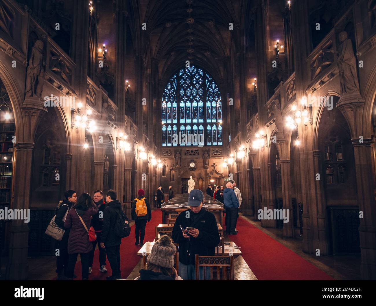 John Rylands Research Library, Manchester Stock Photo - Alamy