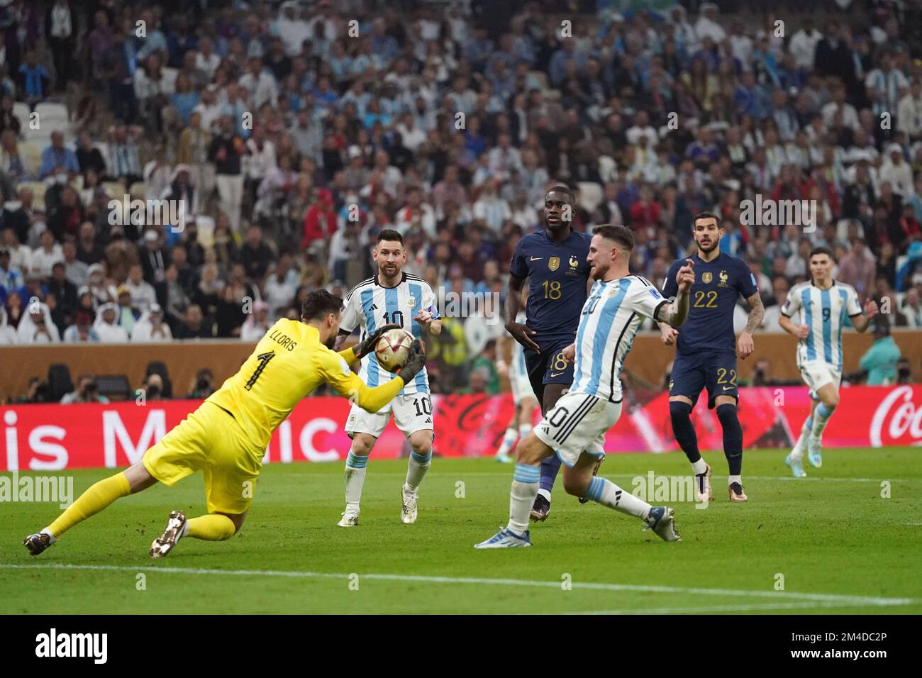 Lusail, Qatar. Fifa World Cup. Match 64. Argentina vs France. 18th ...