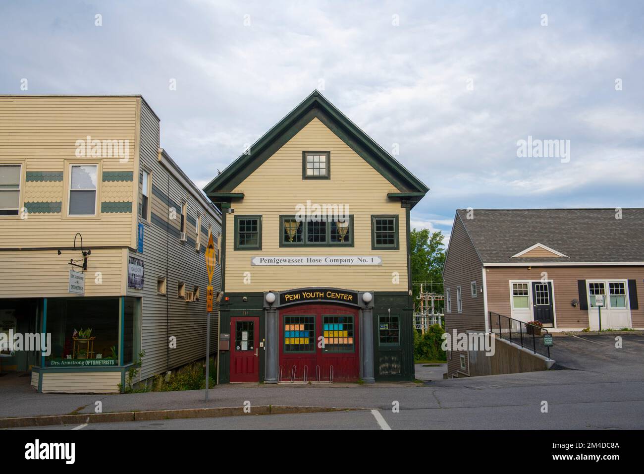 Pemi Youth Center in a historic building at 111 Main Street in town ...