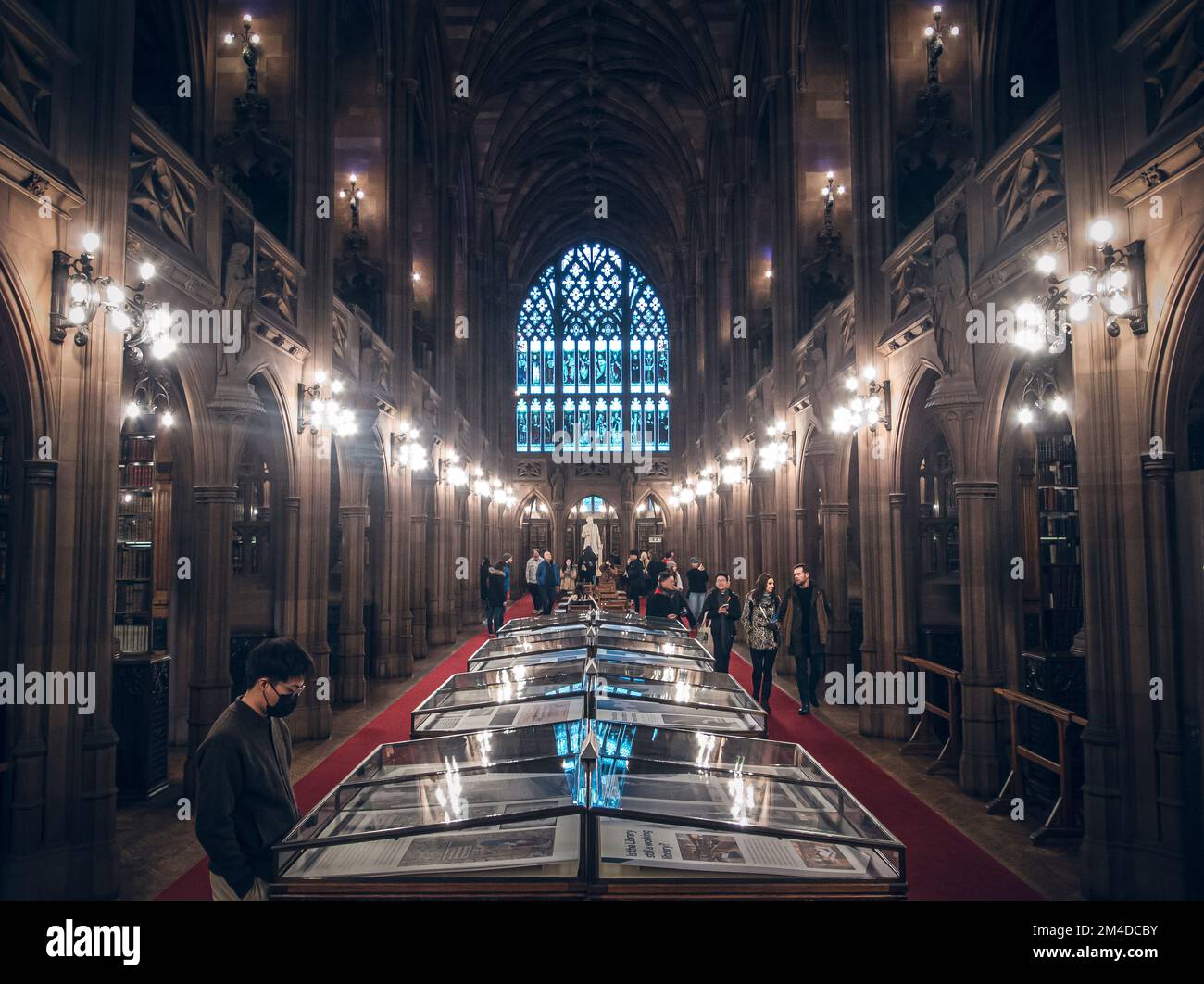 John Rylands Research Library, Manchester Stock Photo - Alamy