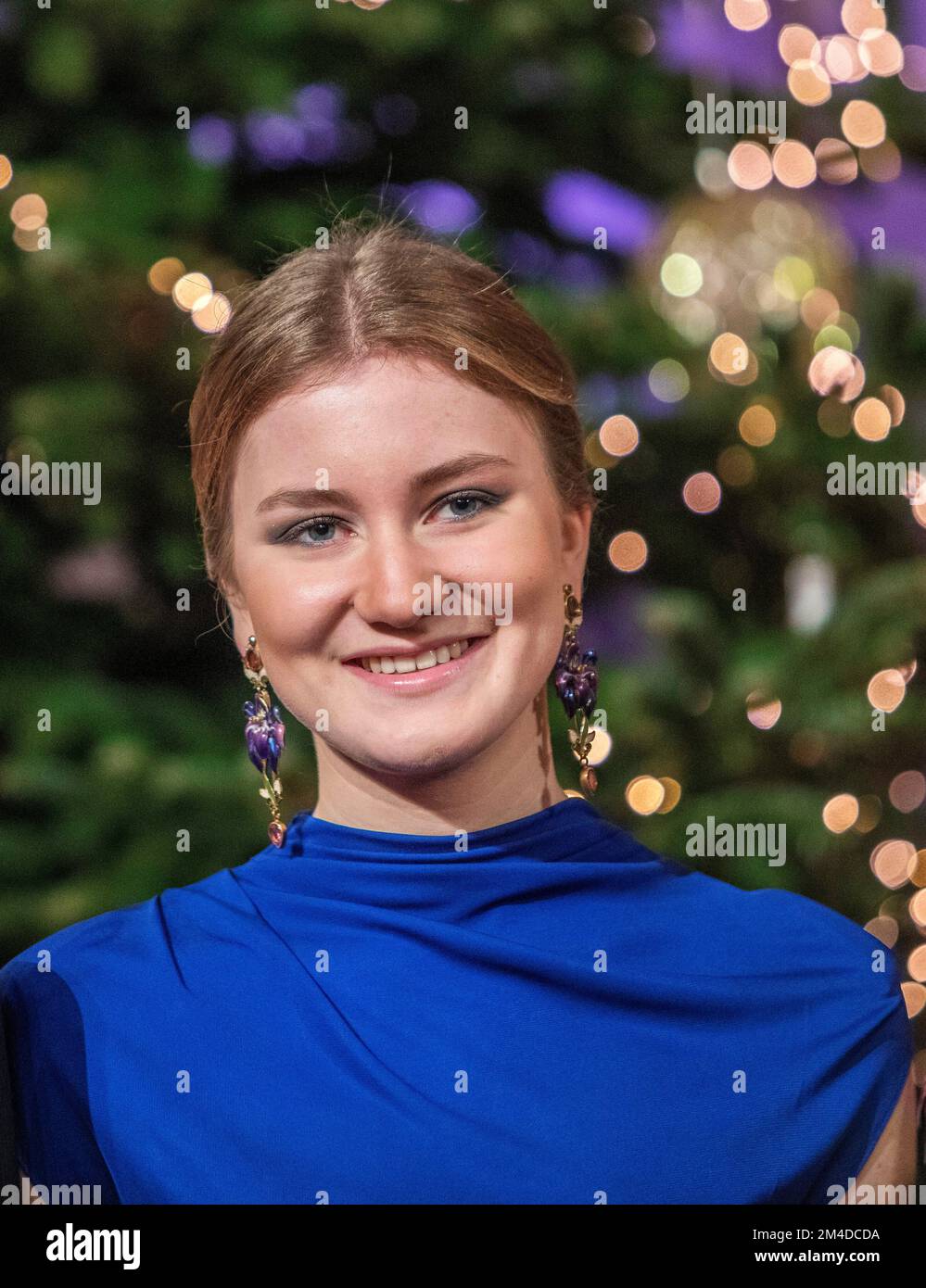 Brussel, Belgien. 20th Dec, 2022. Crown Princess Elisabeth of Belgium ...