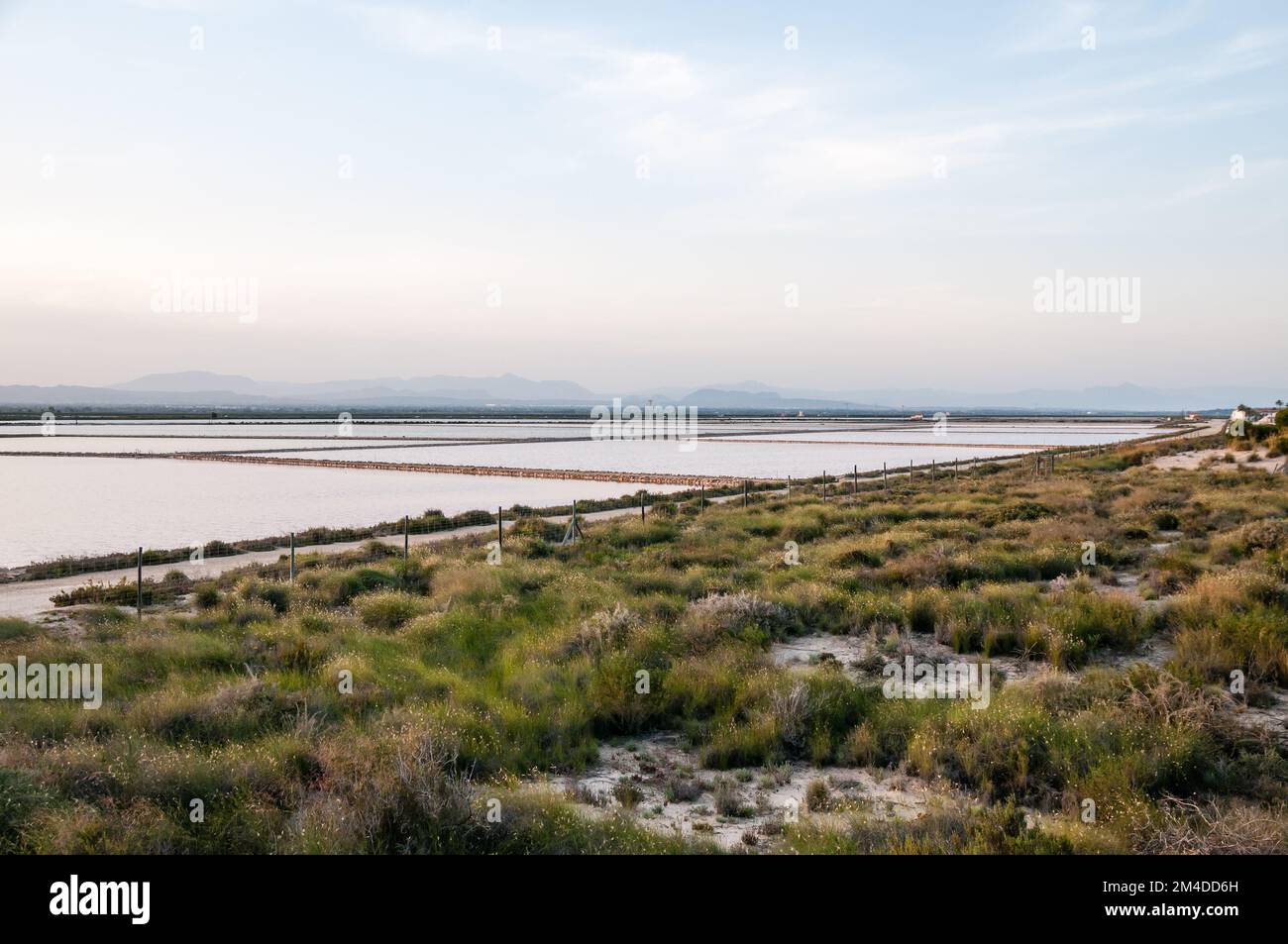 Santa Pola Salt Flats, Alicante, Spain Stock Photo - Alamy