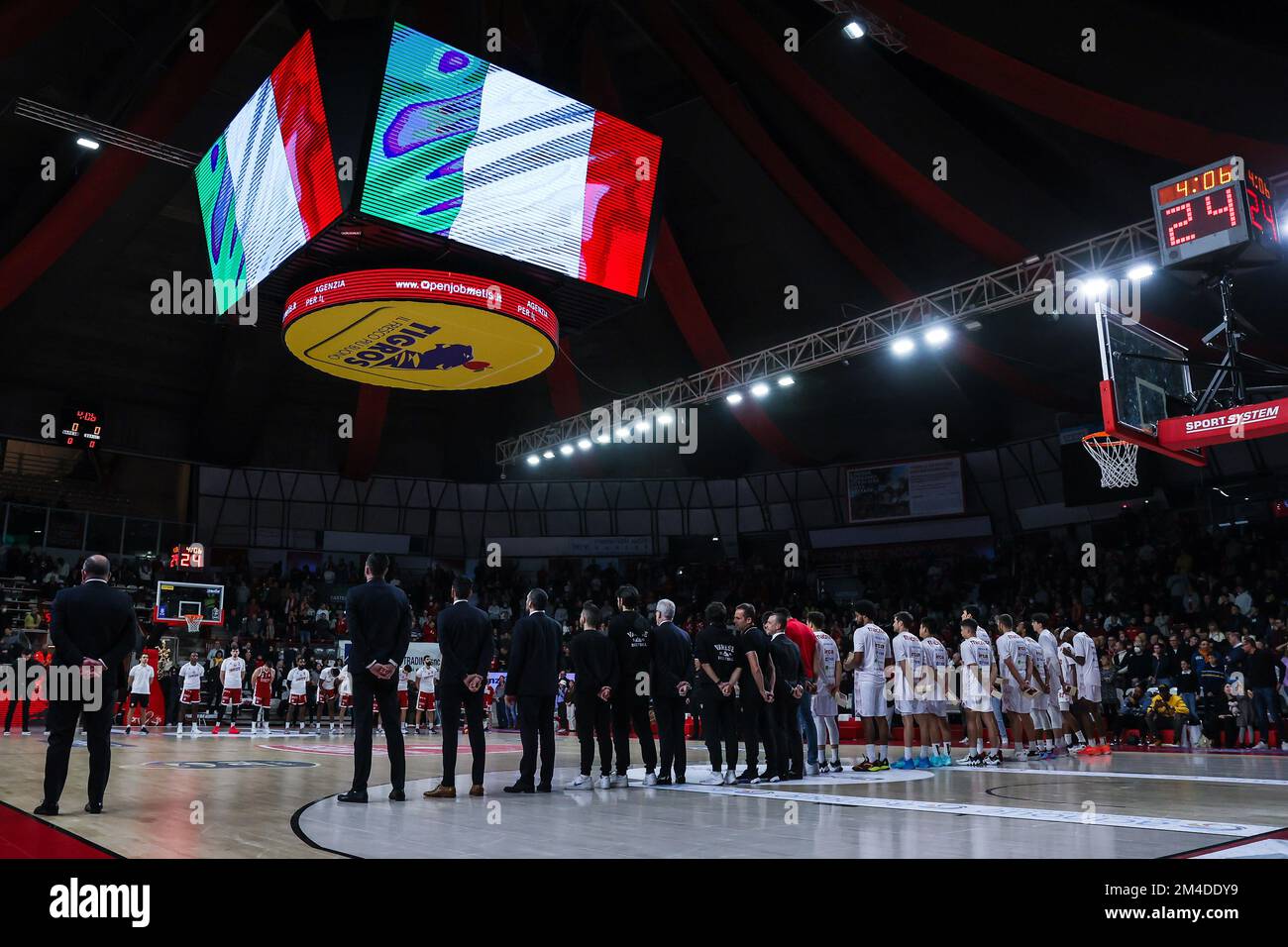 General view inside the arena during LBA Lega Basket A 2022/23 Regular ...