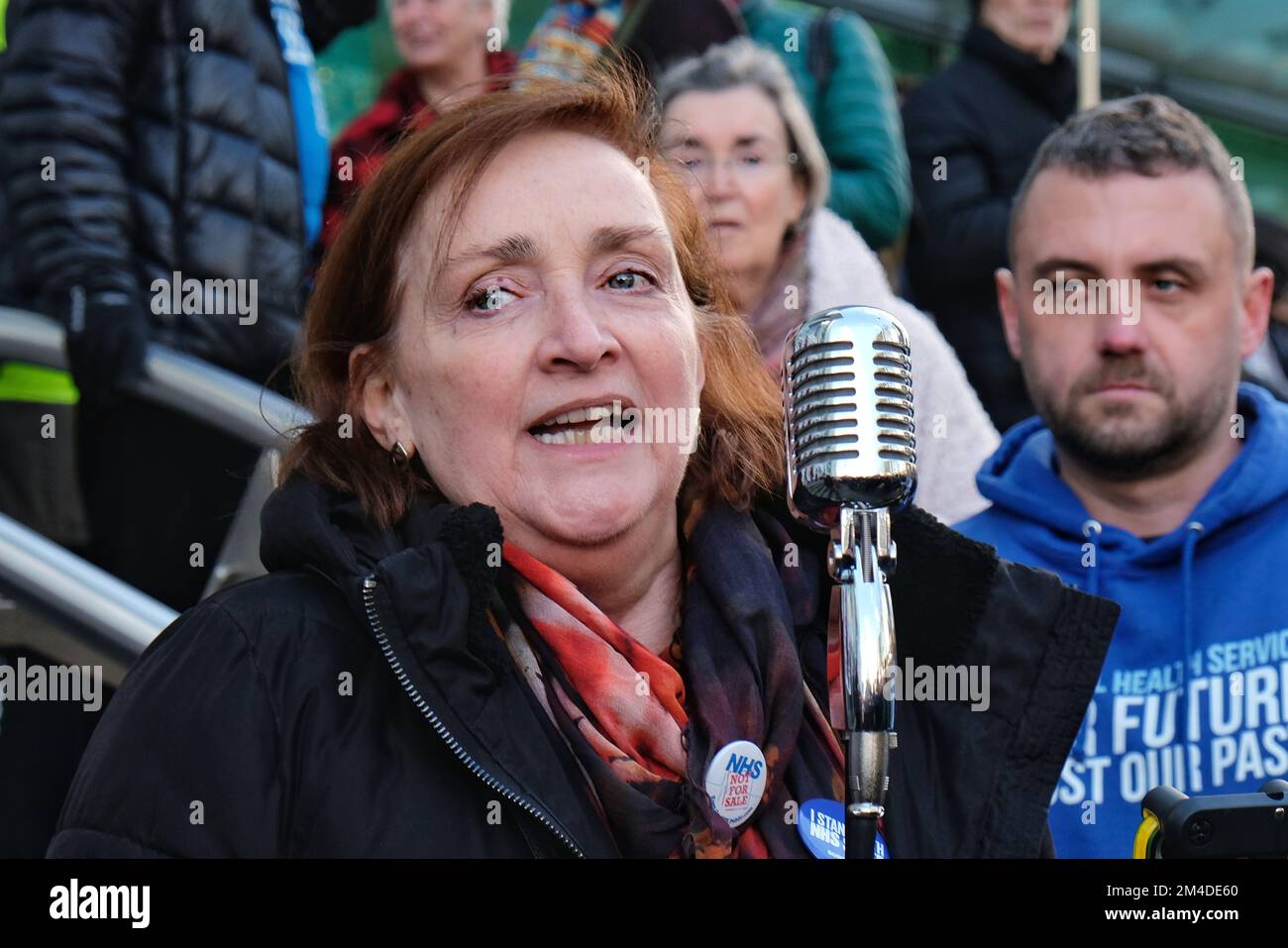 London, UK. 20th December, 2022. Former Labour MP Emma Dent Coade ...
