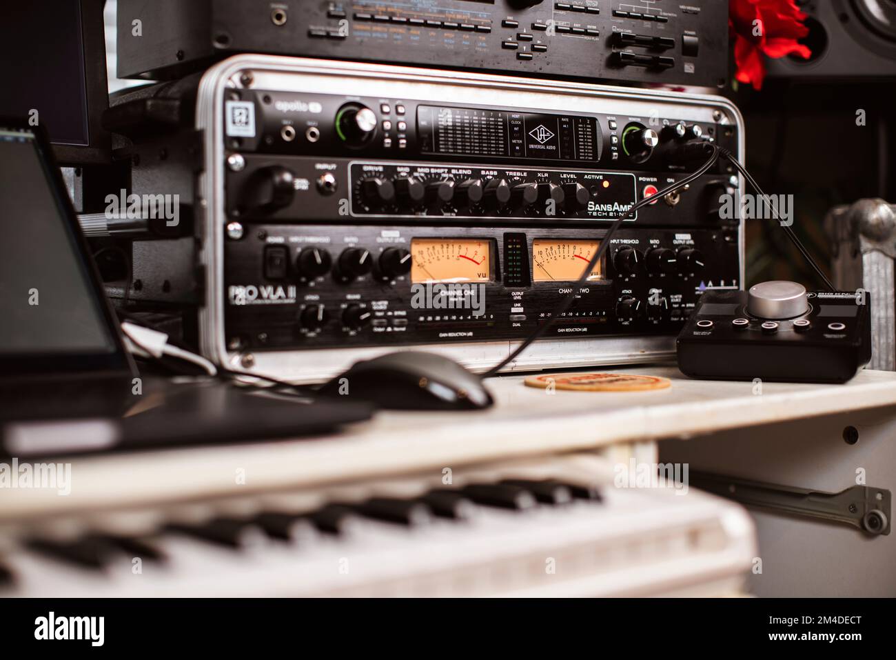 Recording studio photoshoot with Jack Wilson from Fickle Friends in ...