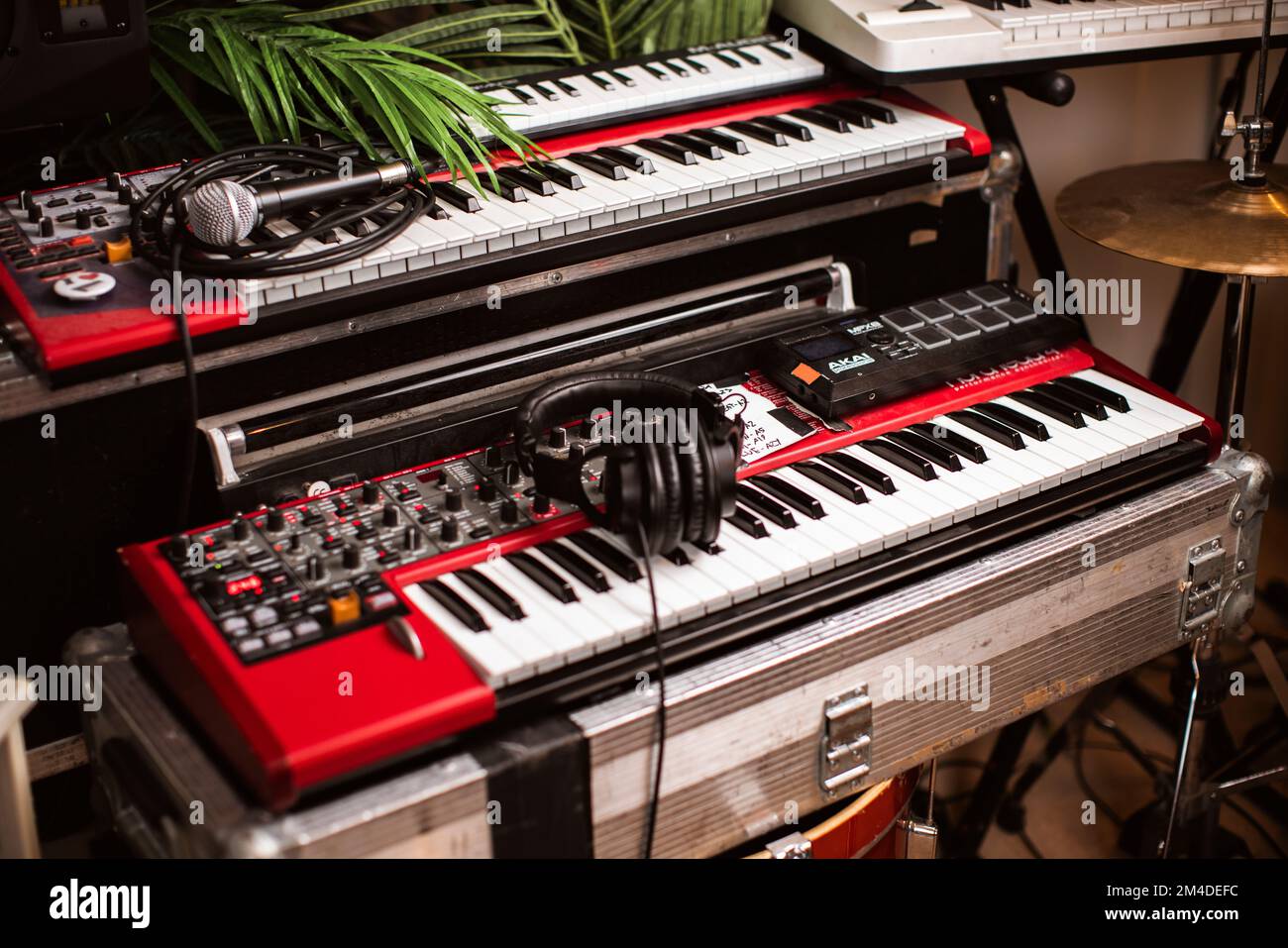 Recording studio photoshoot with Jack Wilson from Fickle Friends in ...