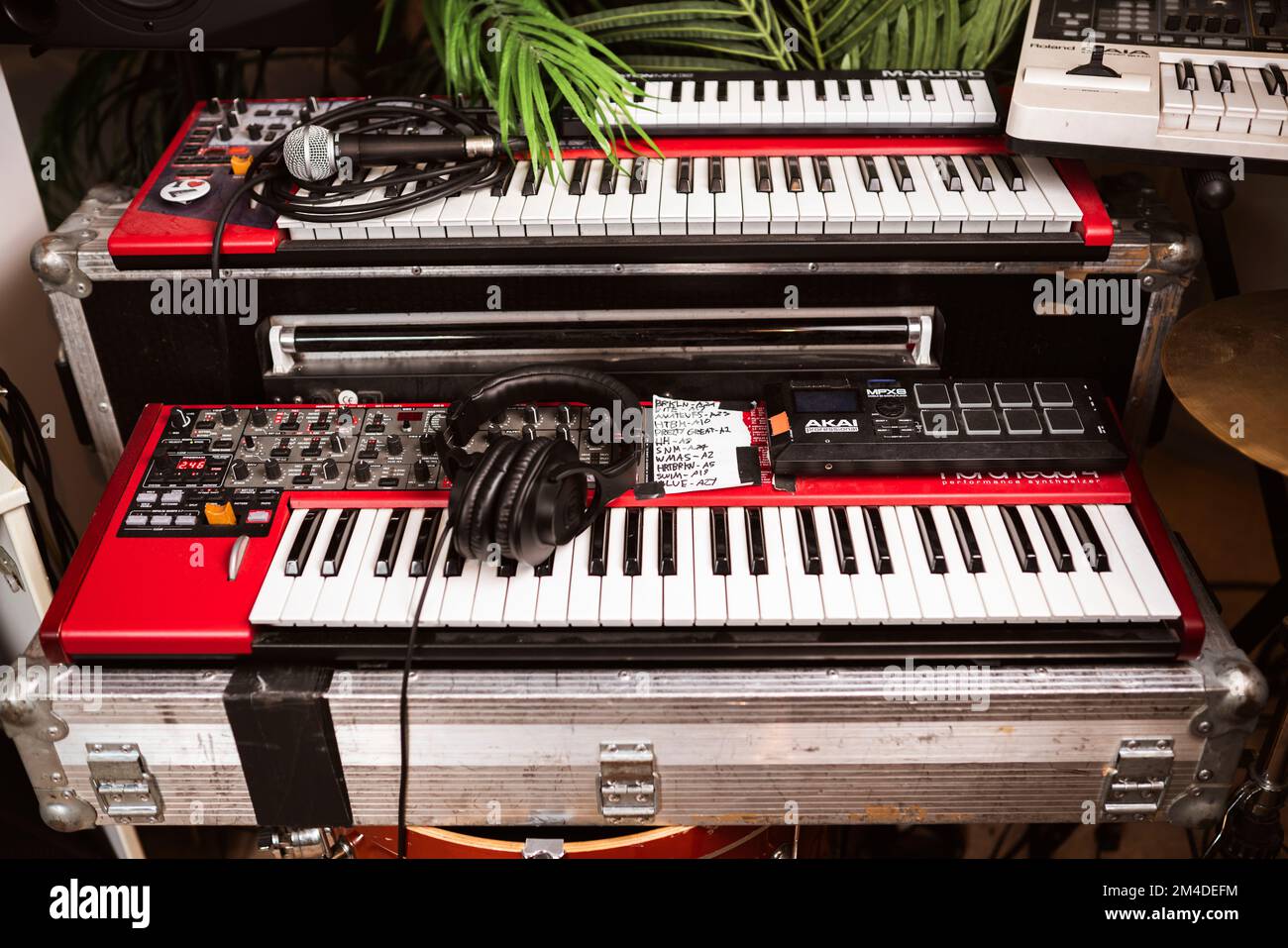 Recording studio photoshoot with Jack Wilson from Fickle Friends in ...