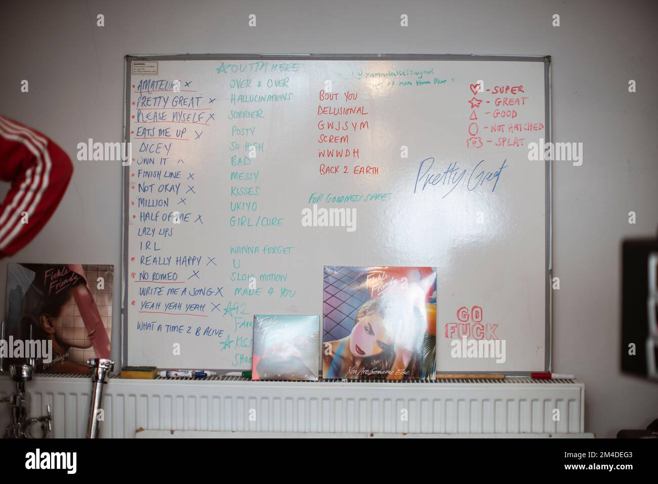 Recording studio photoshoot with Jack Wilson from Fickle Friends in ...