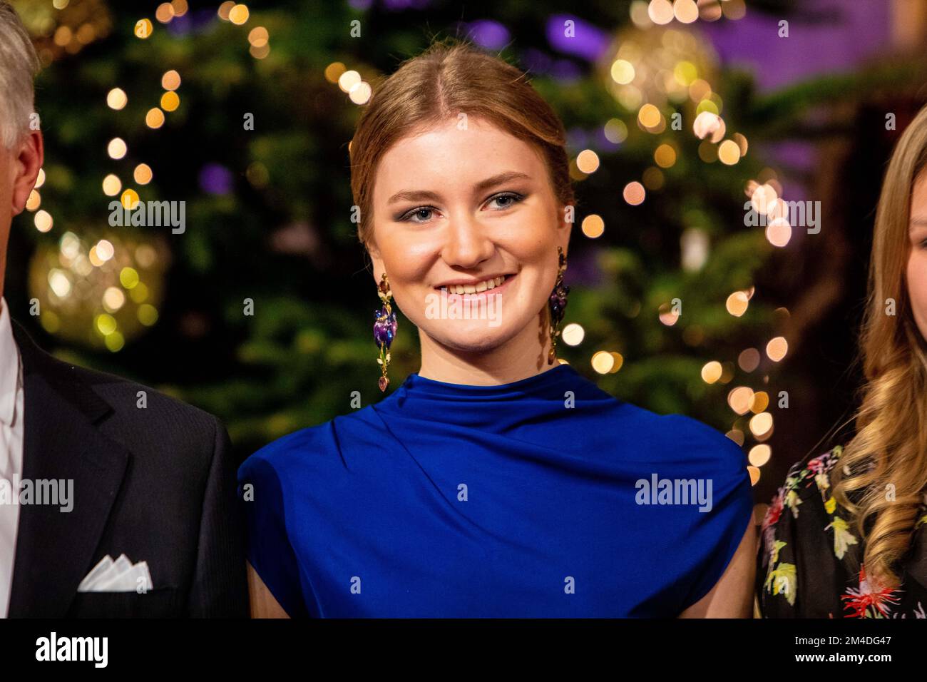 Brussels, Belgium - 20 Dec 2022, Princess Elisabeth of Belgium pose for ...