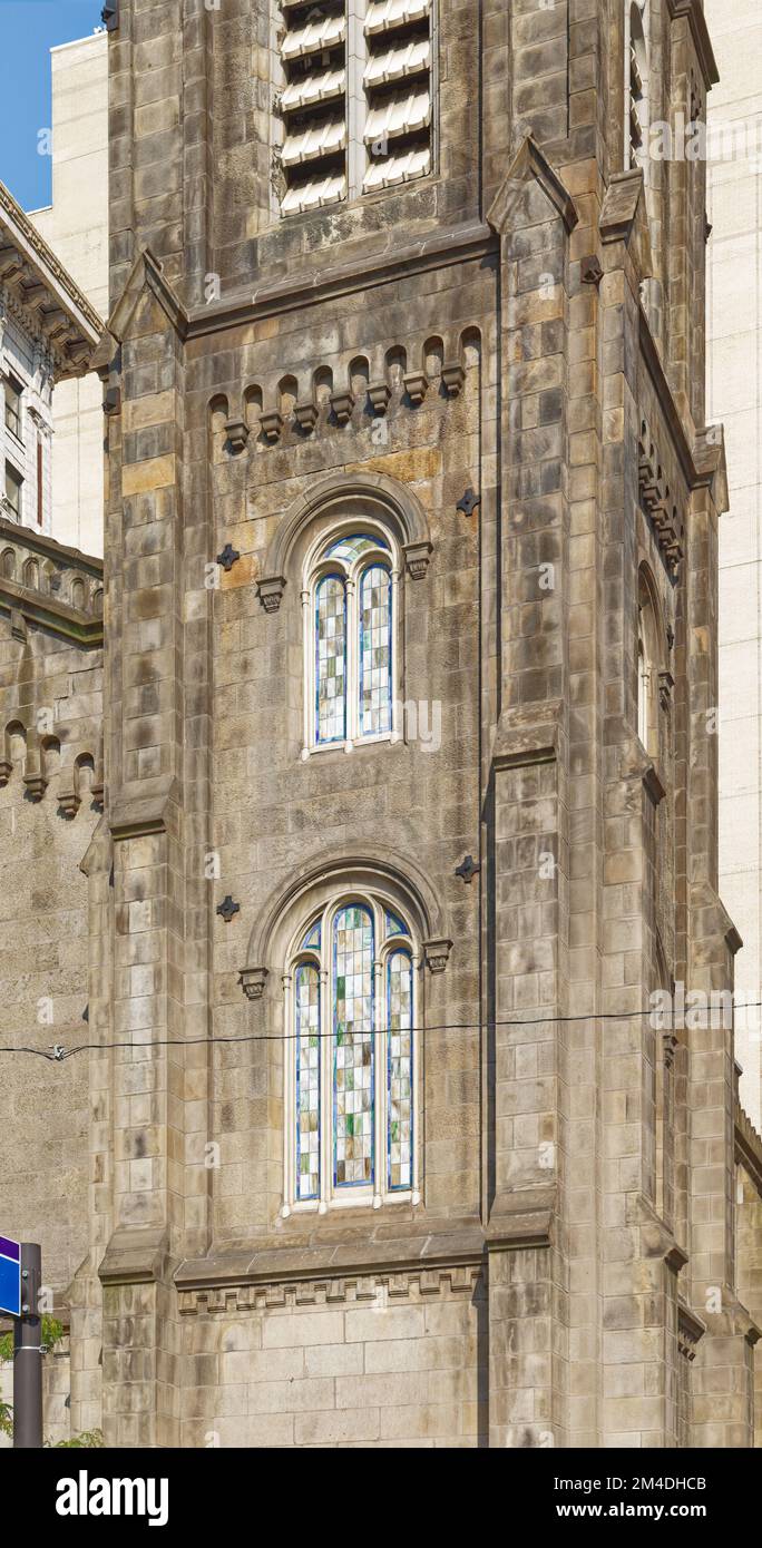 Cleveland landmark Old Stone Church was built in 1855, designed by ...