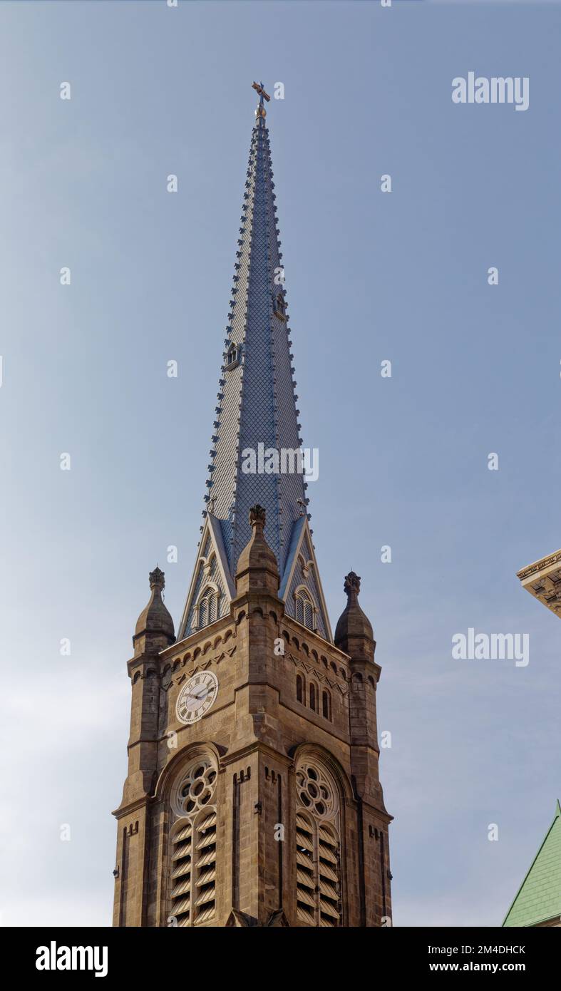 Cleveland landmark Old Stone Church was built in 1855, designed by ...