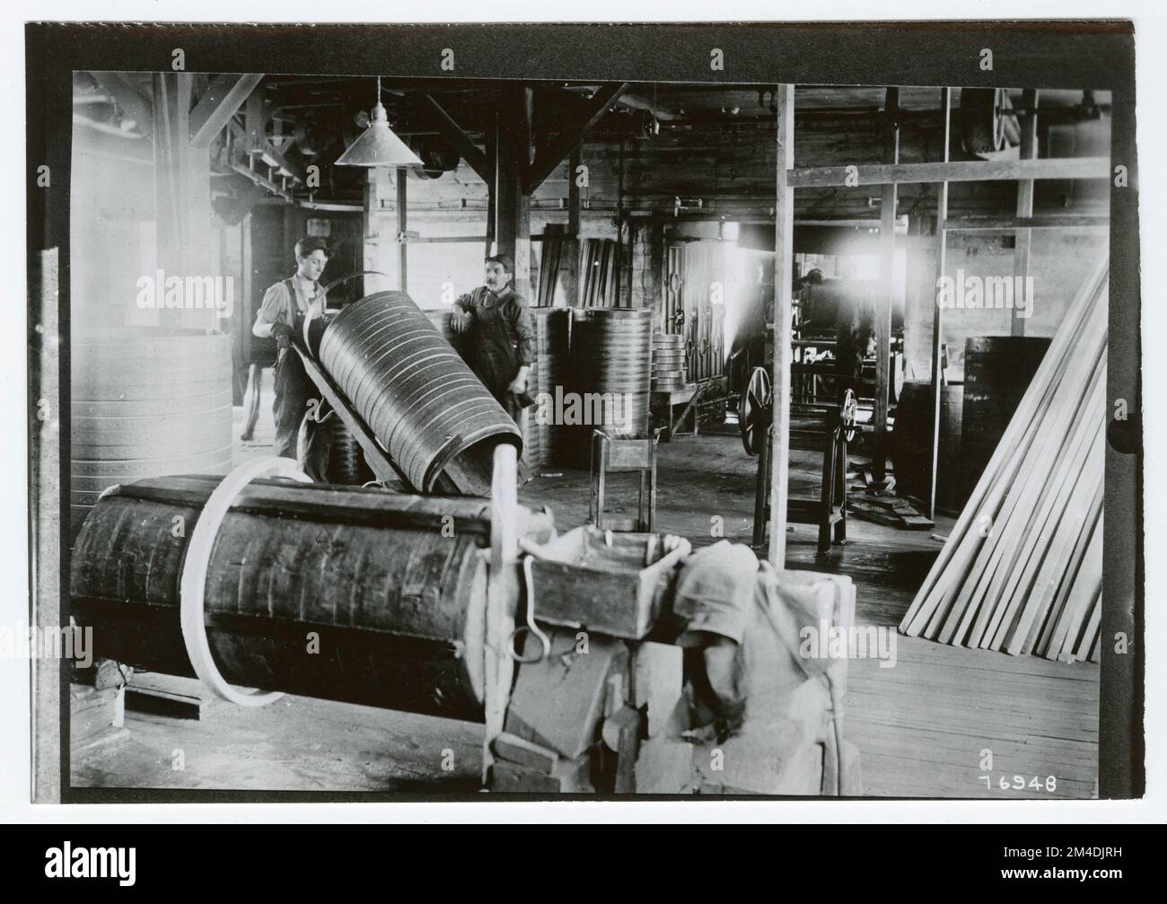 Saw Products - Dimension Stock, Mill Interior. Photographs Relating to ...