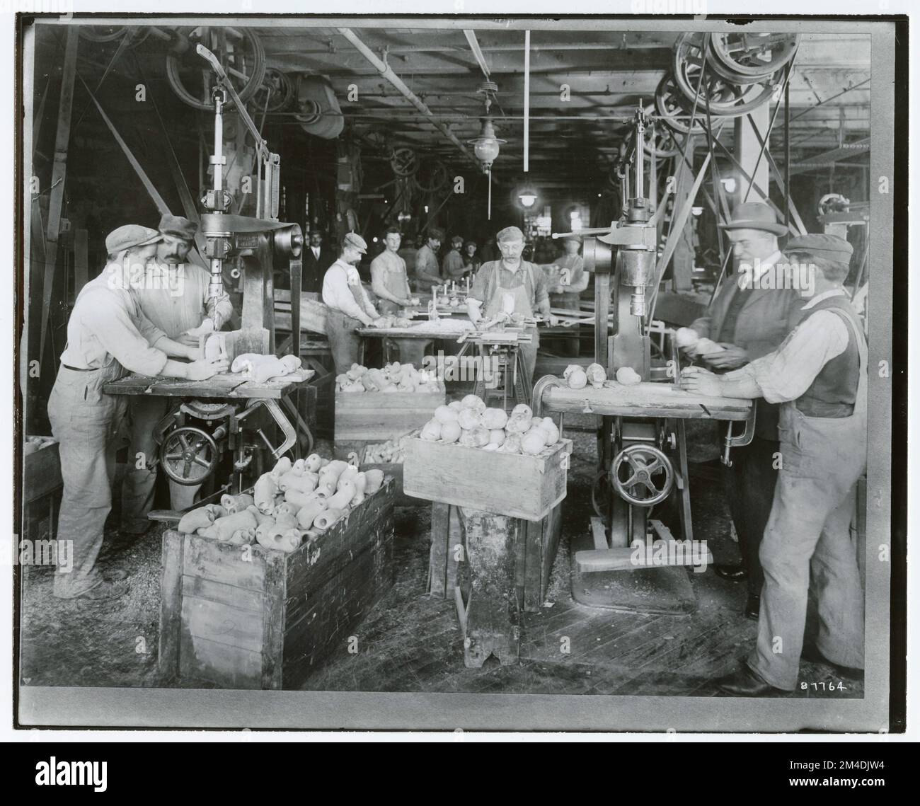 Saw Products - Dimension Stock, Mill Interior. Photographs Relating to ...