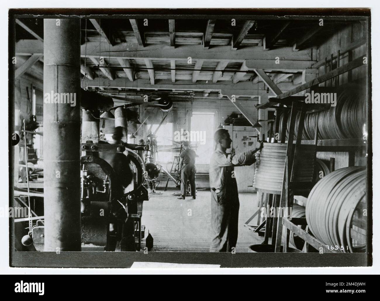 Saw Products - Dimension Stock, Mill Interior. Photographs Relating to ...