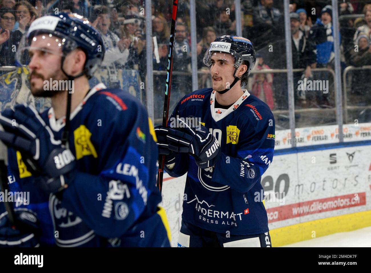 20.12.2022, Ambri, Gottardo Arena, NL: HC Ambri-Piotta - EV Zug, #10 ...