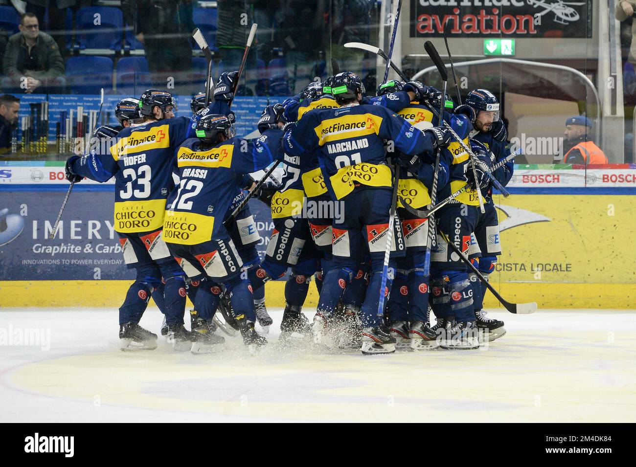20.12.2022, Ambri, Gottardo Arena, NL: HC Ambri-Piotta - EV Zug, Ambri ...
