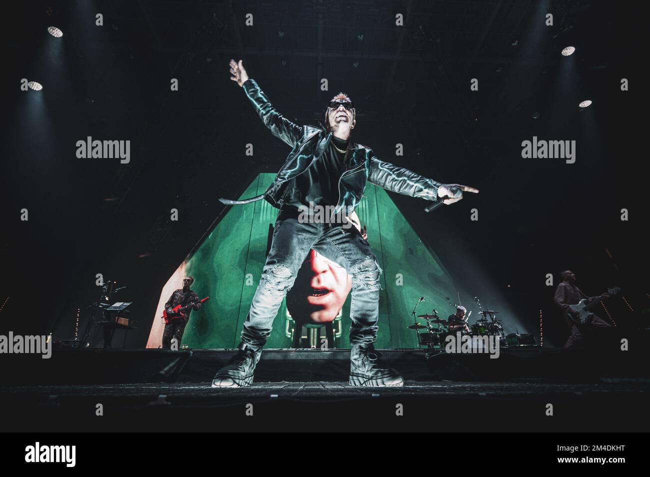 December 18, 2022, Turin, Italy: The Italian rapper Maurizio Pisciottu ...