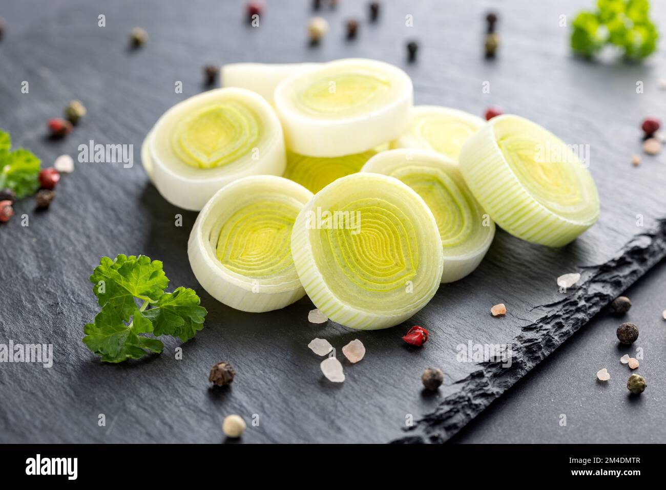 Cross section a leek hi-res stock photography and images - Alamy