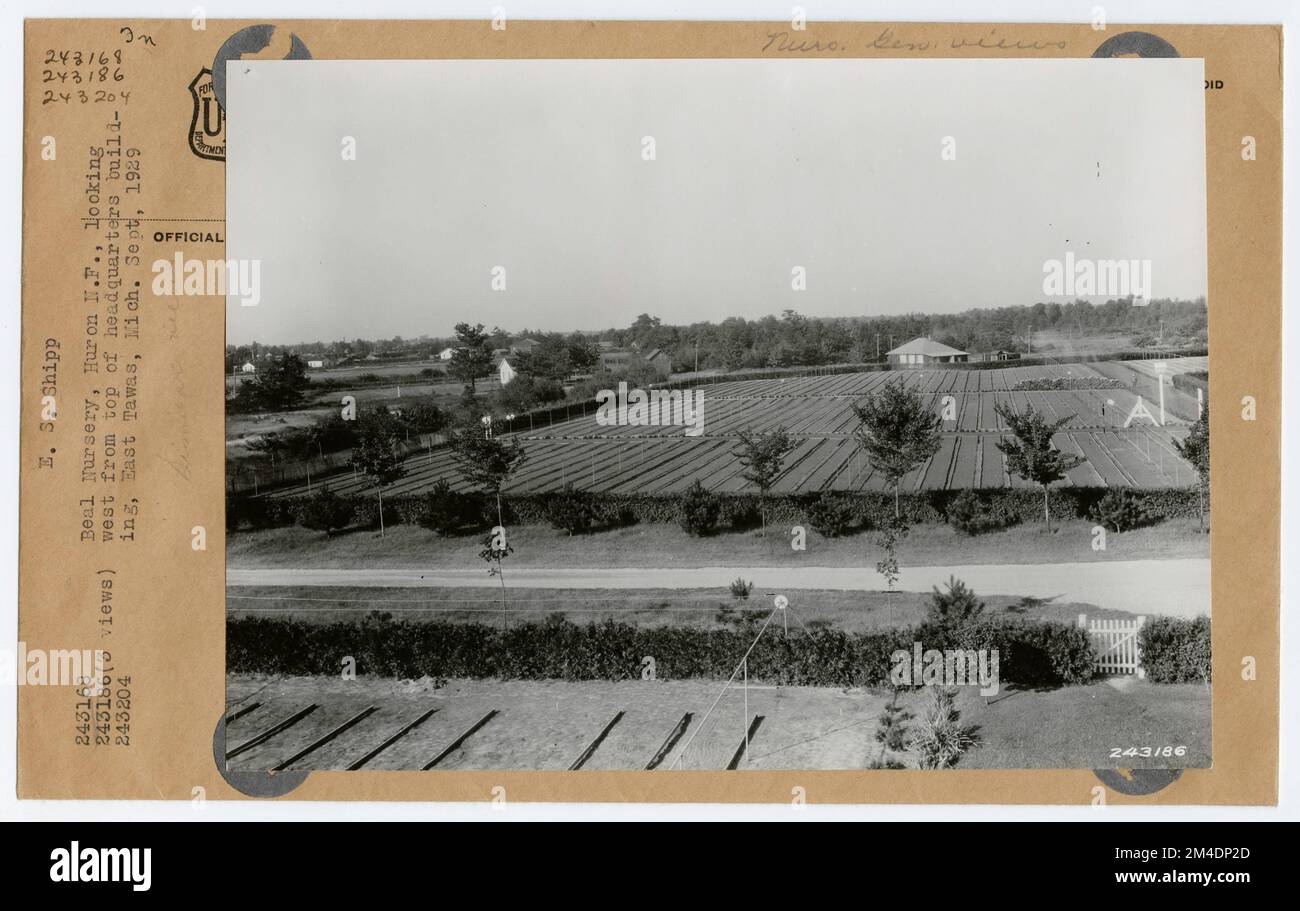 Range Improvement - Seeding - General. Photographs Relating to National ...
