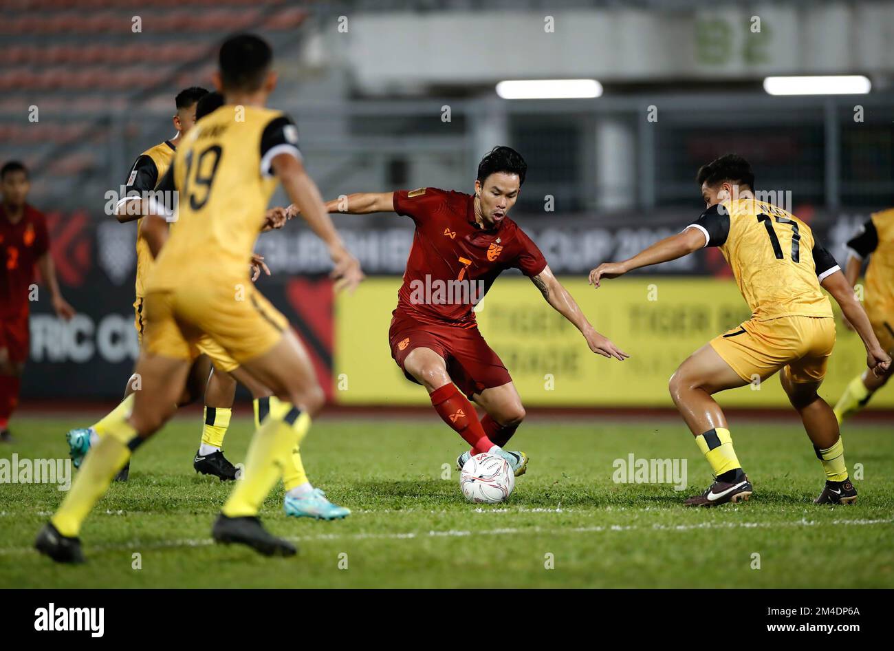 Kuala Lumpur, Malaysia. 20th Dec, 2022. Sumanya Purisai of Thailand (C ...