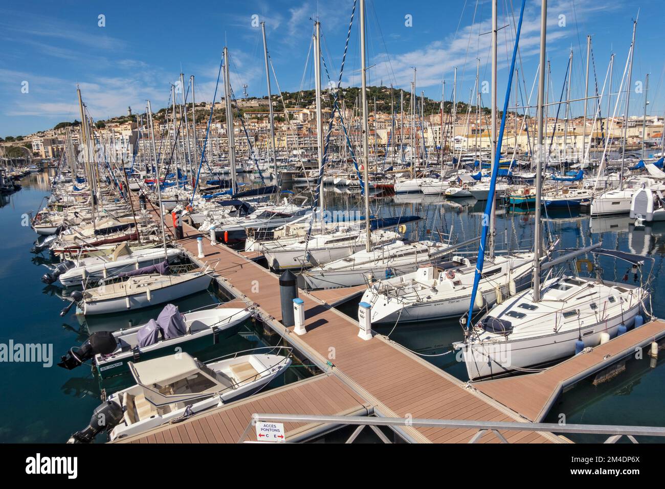 France, Sete, Old Port, Marina Stock Photo - Alamy