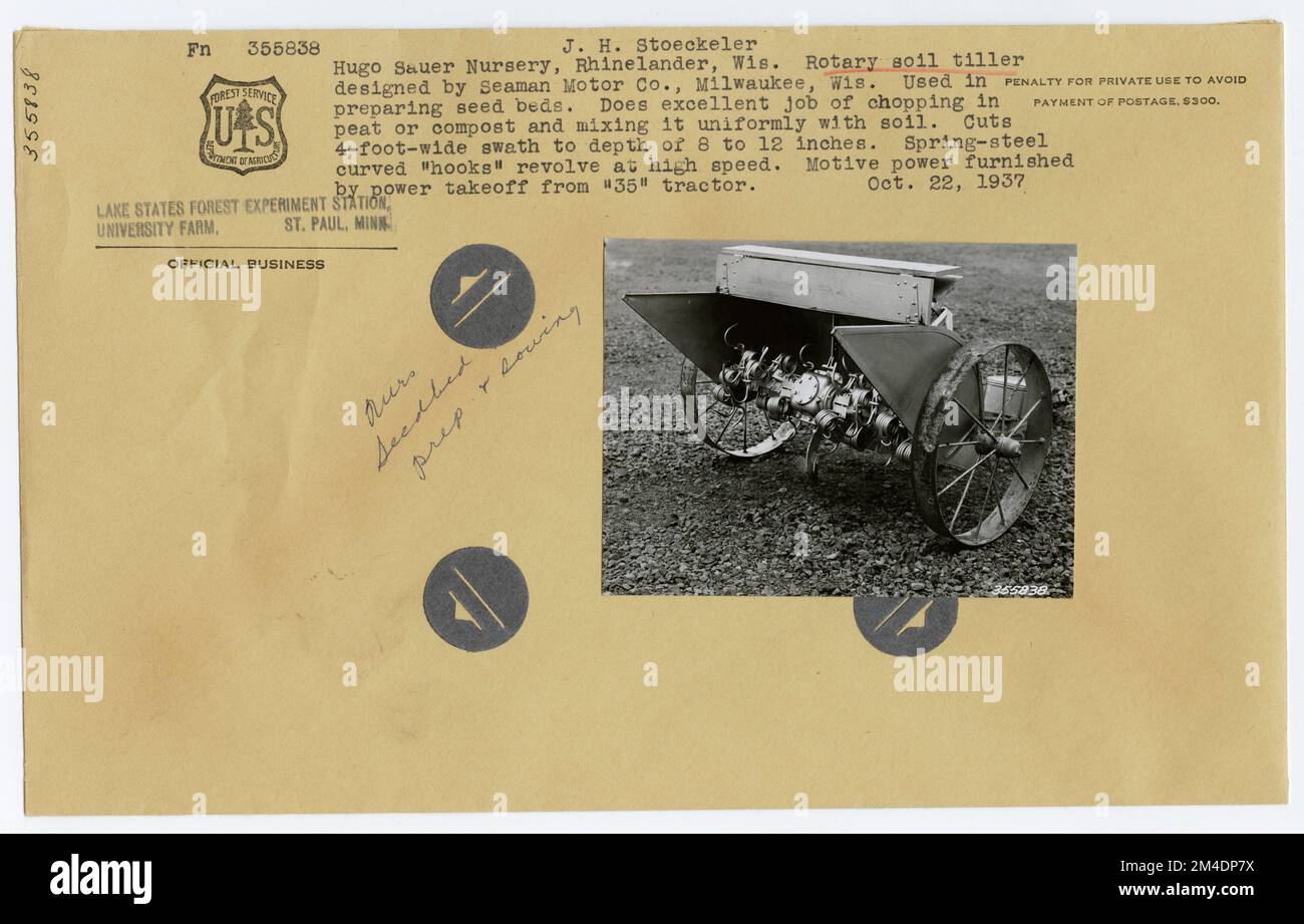 Range Improvement - Seeding - General. Photographs Relating to National ...