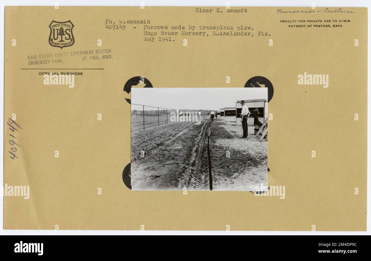 Range Improvement - Seeding - General. Photographs Relating to National ...