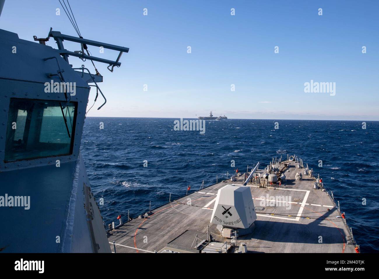 221219-N-EH998-1053 ADRIATIC SEA (Dec. 19, 2022) The Arleigh Burke ...
