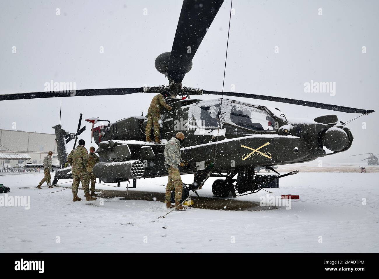 Soldiers from 5th Squadron, 17th Cavalry Regiment, 2nd Combat Aviation ...