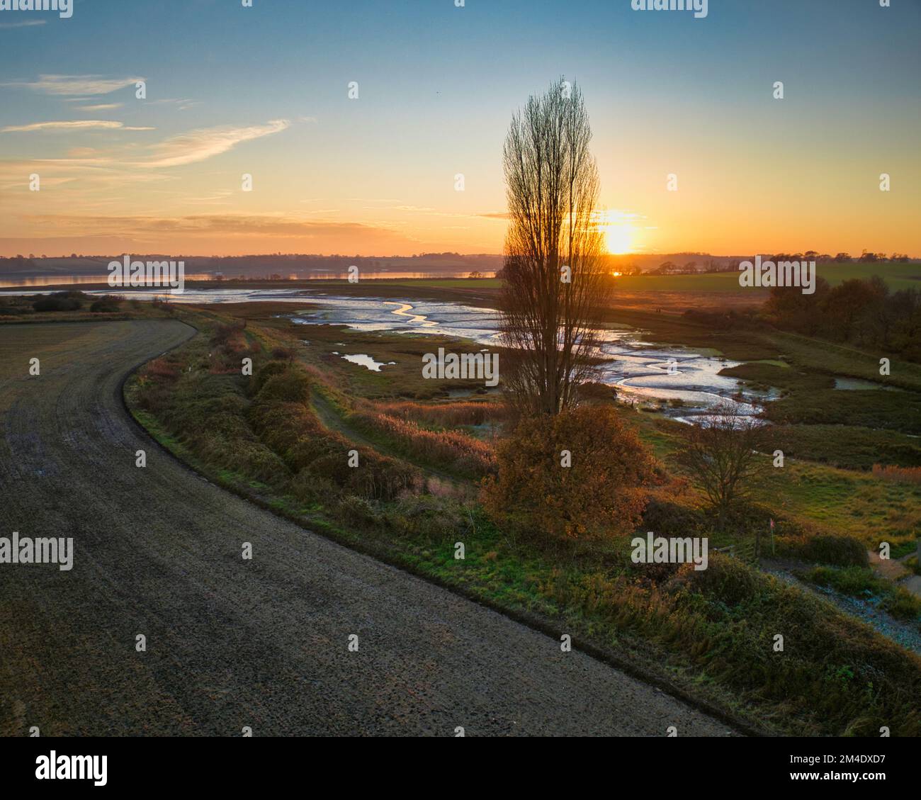 Levington lagoon hi-res stock photography and images - Alamy