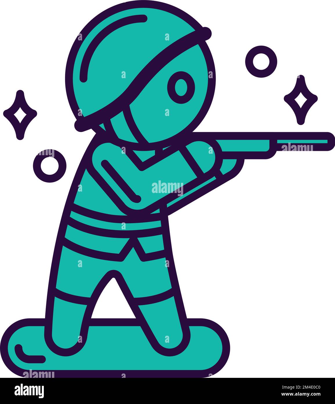 Plastic soldier Stock Vector Images - Alamy