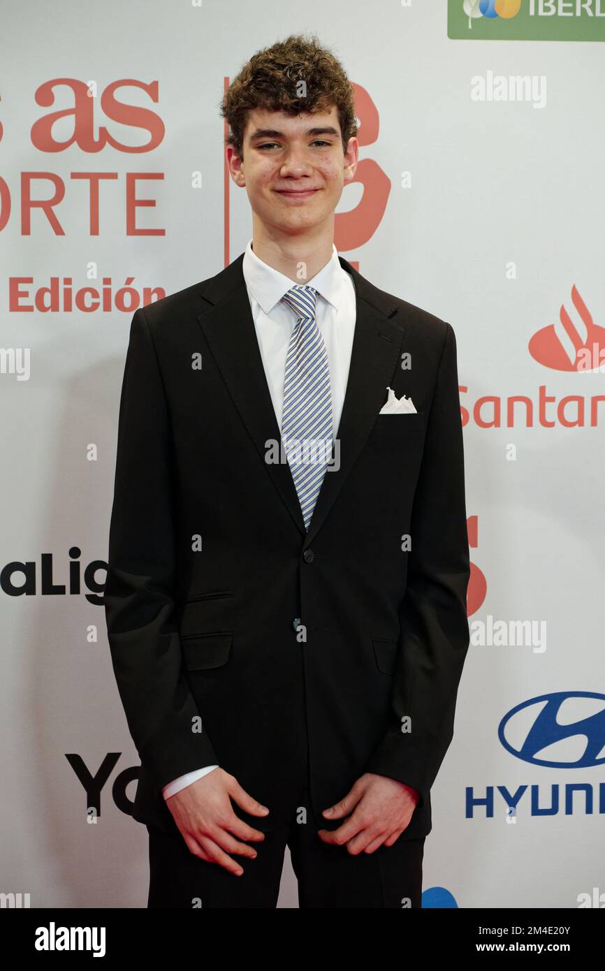 Westin Palace Hotel, Madrid, Spain. 20th Dec, 2022. AS Sports Awards ...