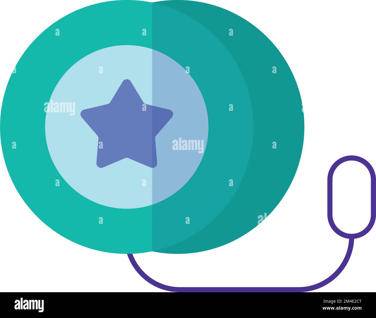 Isolated Cute Yoyo Toy Icon Vector Stock Vector Image And Art Alamy