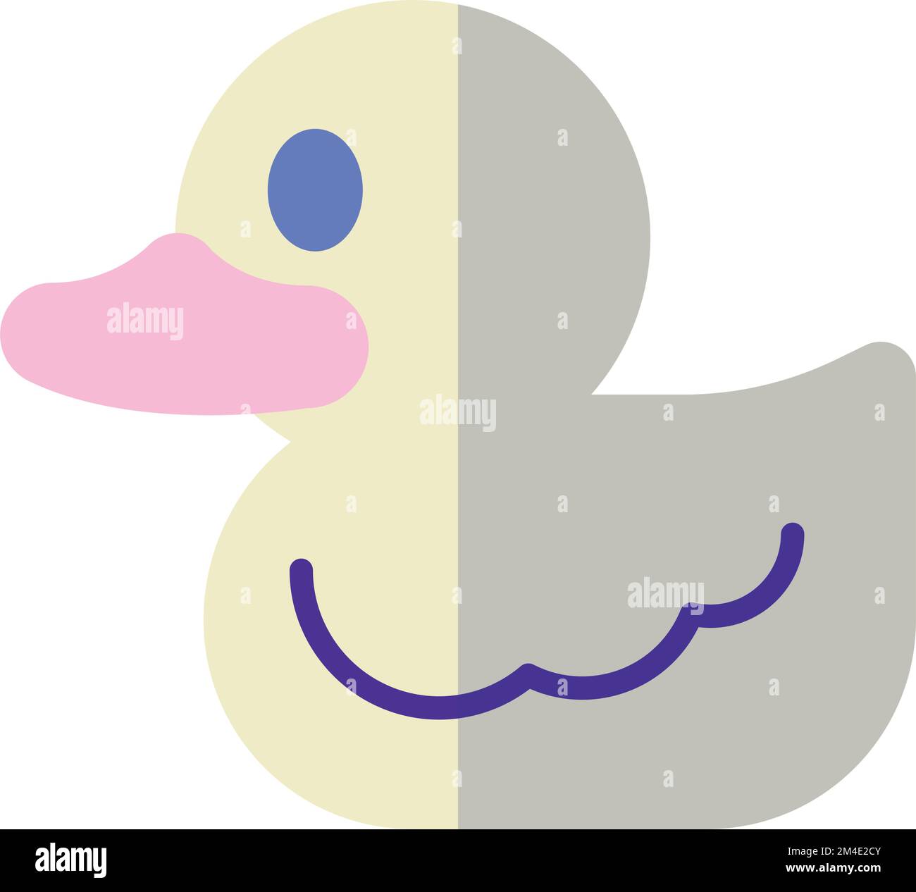 Isolated cute rubber duck toy icon Vector Stock Vector Image & Art - Alamy