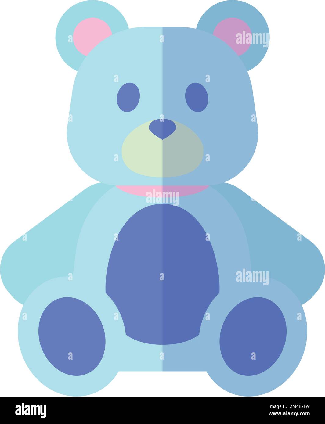 Isolated cute teddy bear toy icon Vector Stock Vector Image & Art - Alamy