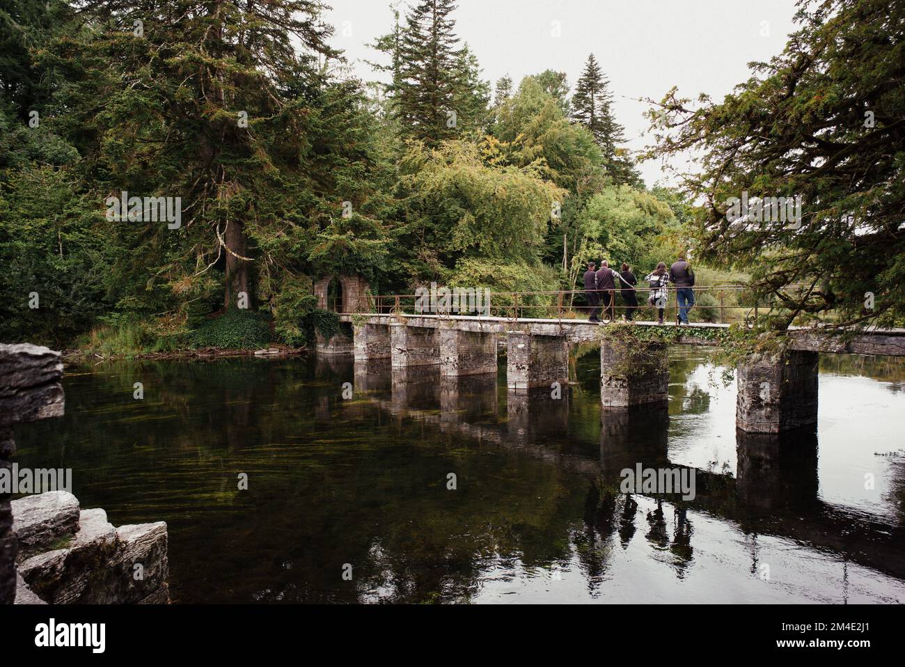 The Cong Abbey in the region of Galway, Ireland Stock Photo - Alamy